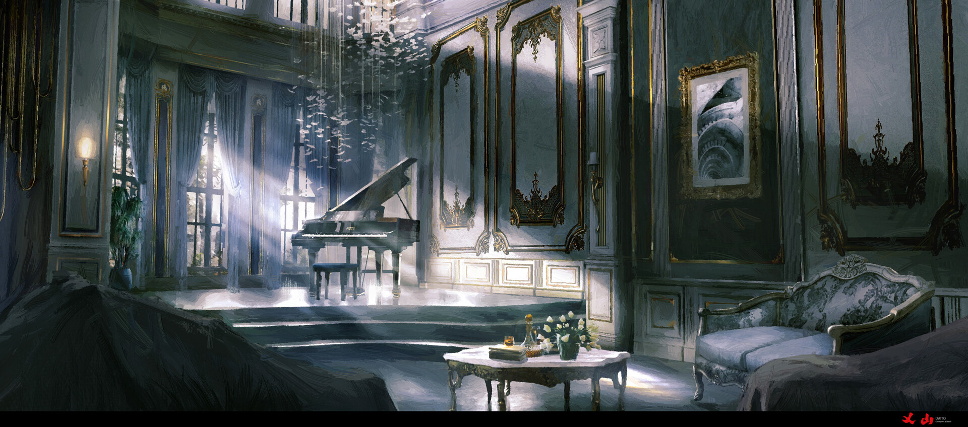 ArtStation - 一张写实气氛图_室内概设_Interior Concept Design