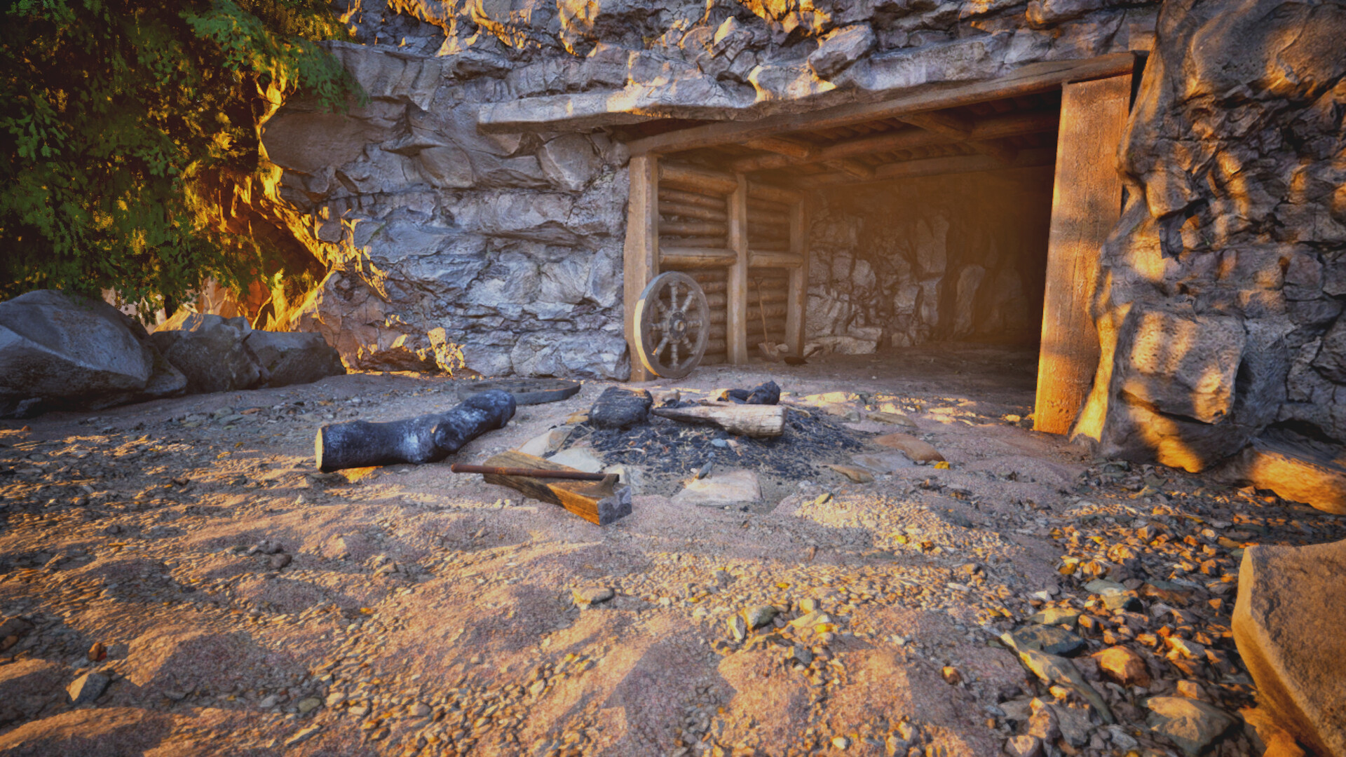 ArtStation - Cave scene