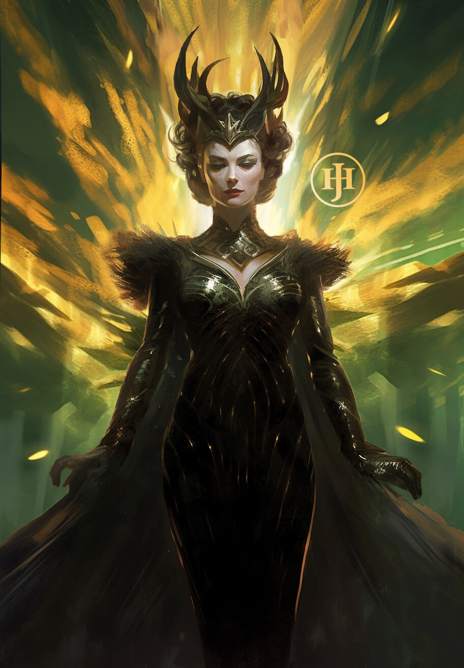 ArtStation - She Wolf- [Fantasy]