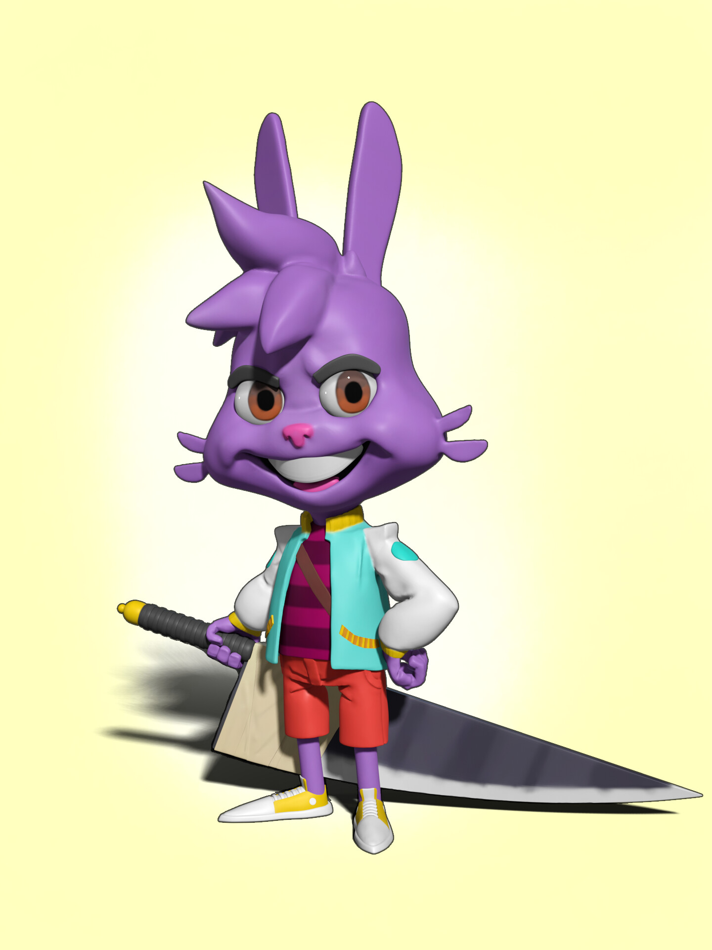 ArtStation - Crazy rabbit