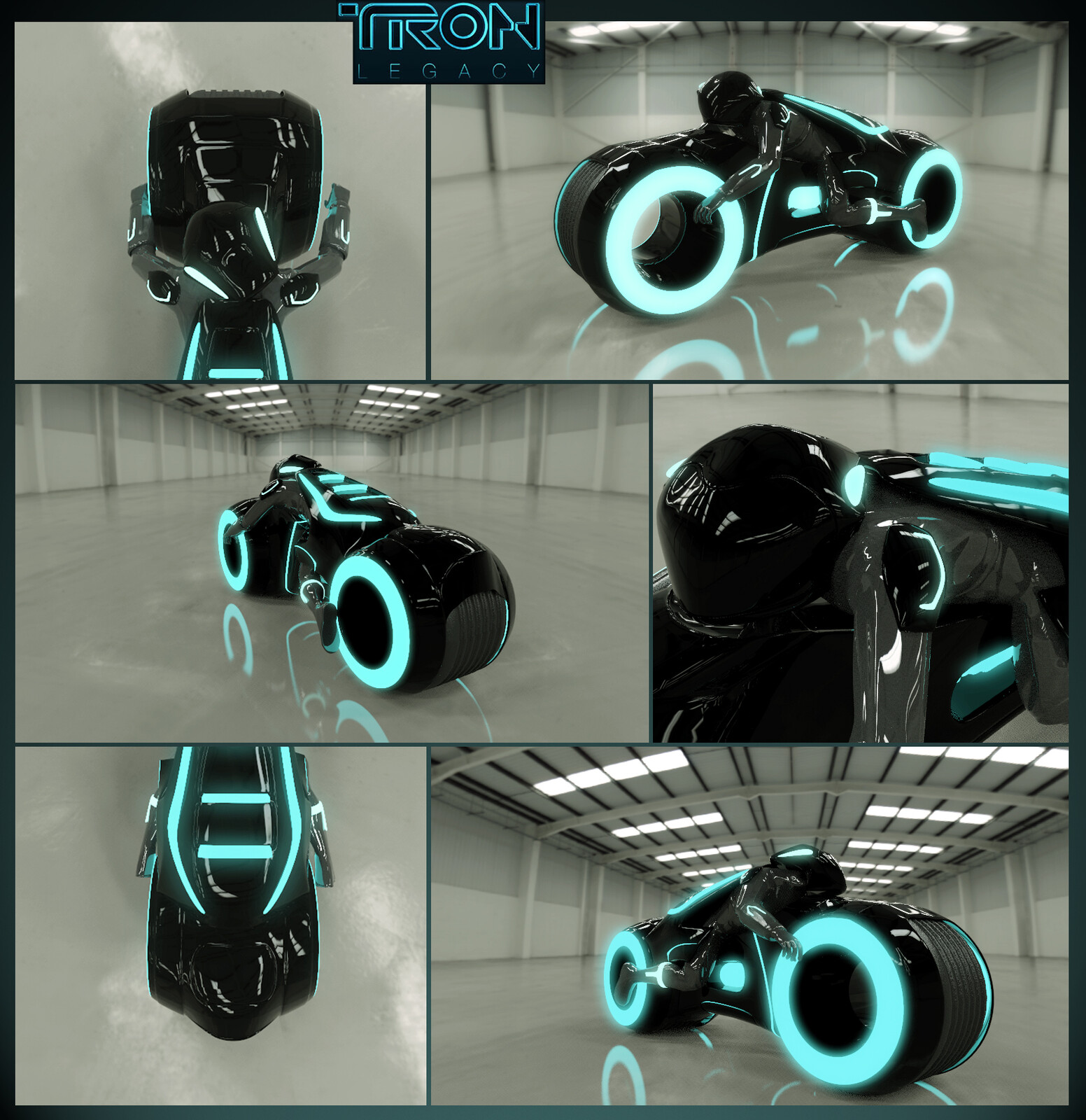 JAPO Jacopo Pomante - Tron Legacy 3D Model