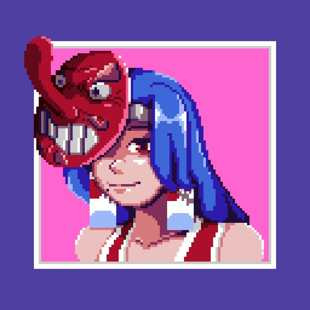 ArtStation - Dango girl - Pixel Art