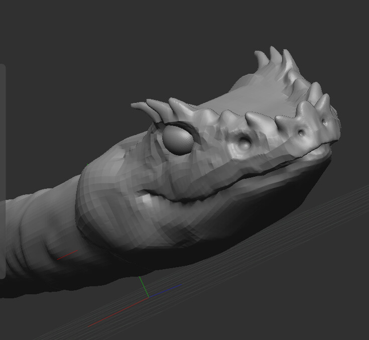 ArtStation - Viper snake Model