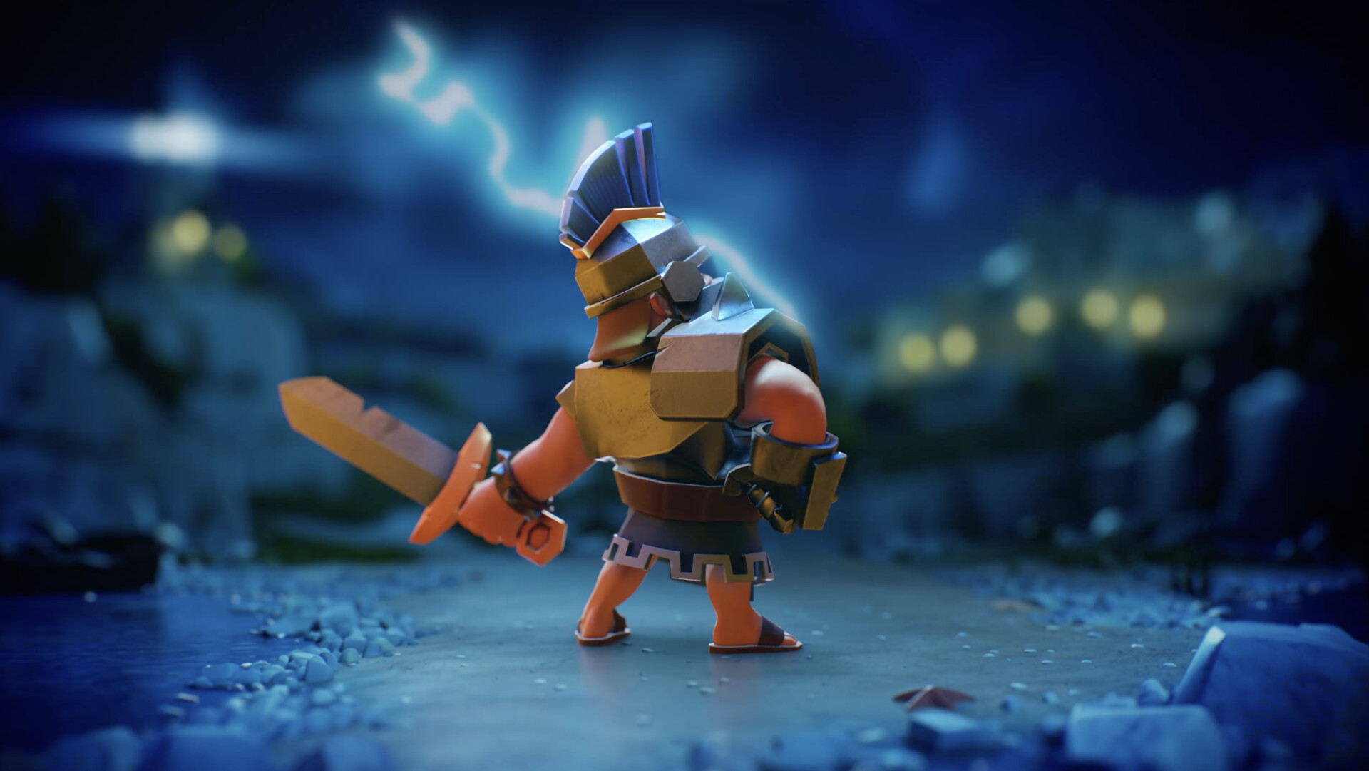 Surface Digital - Clash of Clans : Dark Ages Barbarian King Social