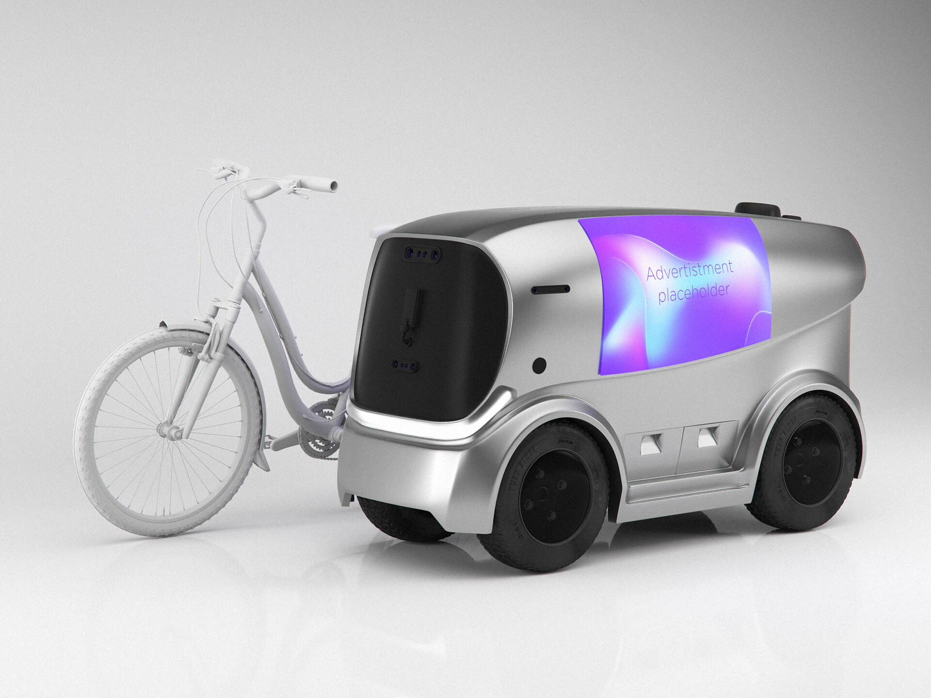 ArtStation - Autonomous small delivery truck