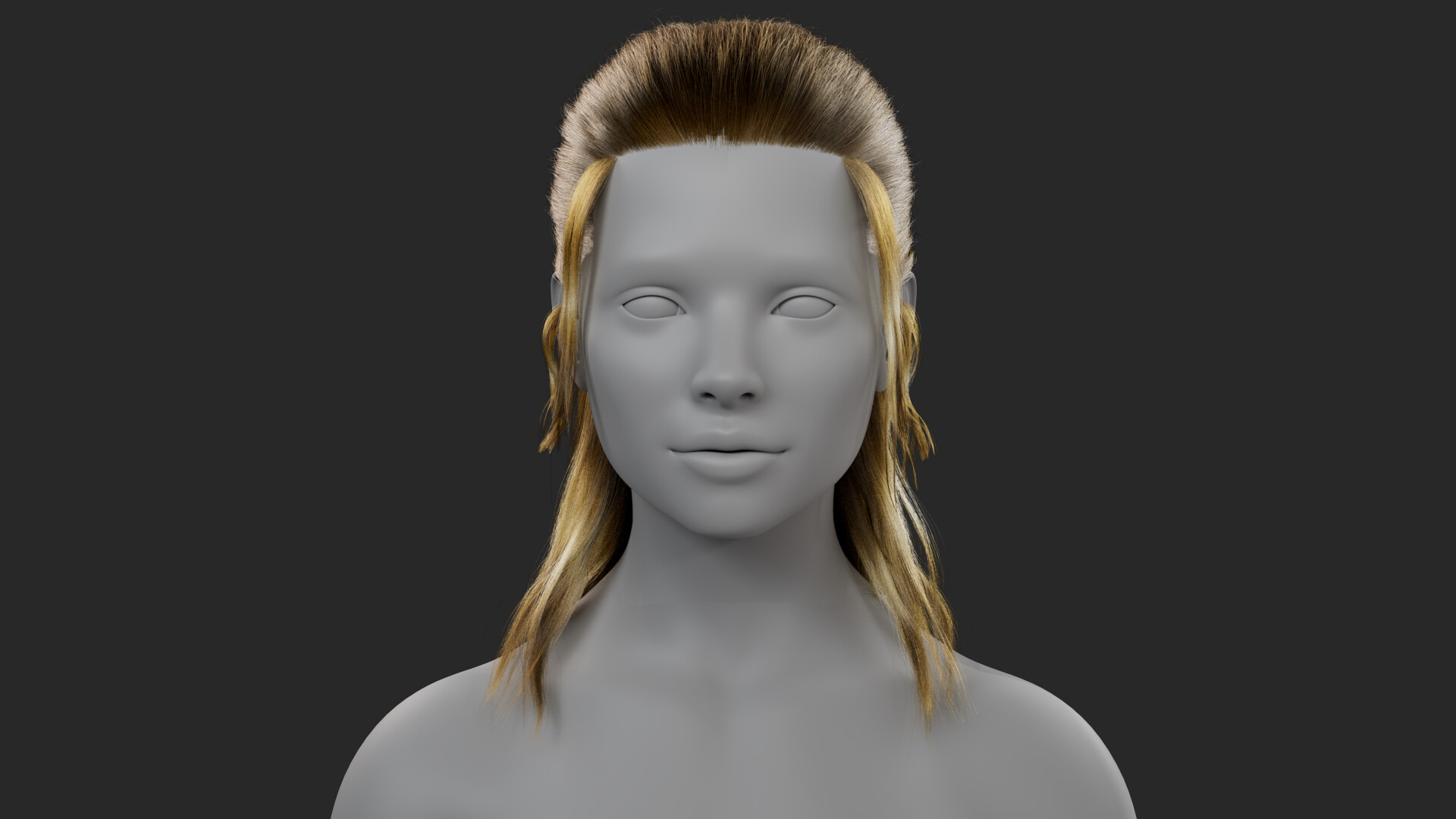 ArtStation - Female Hair In X-gen