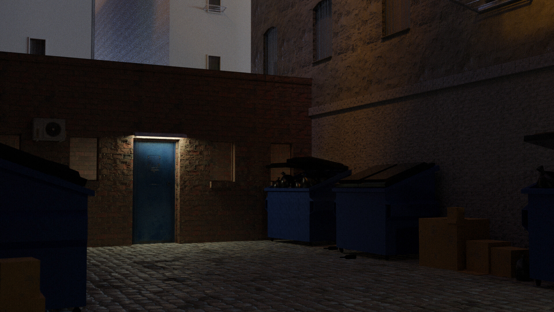 ArtStation - Back alley