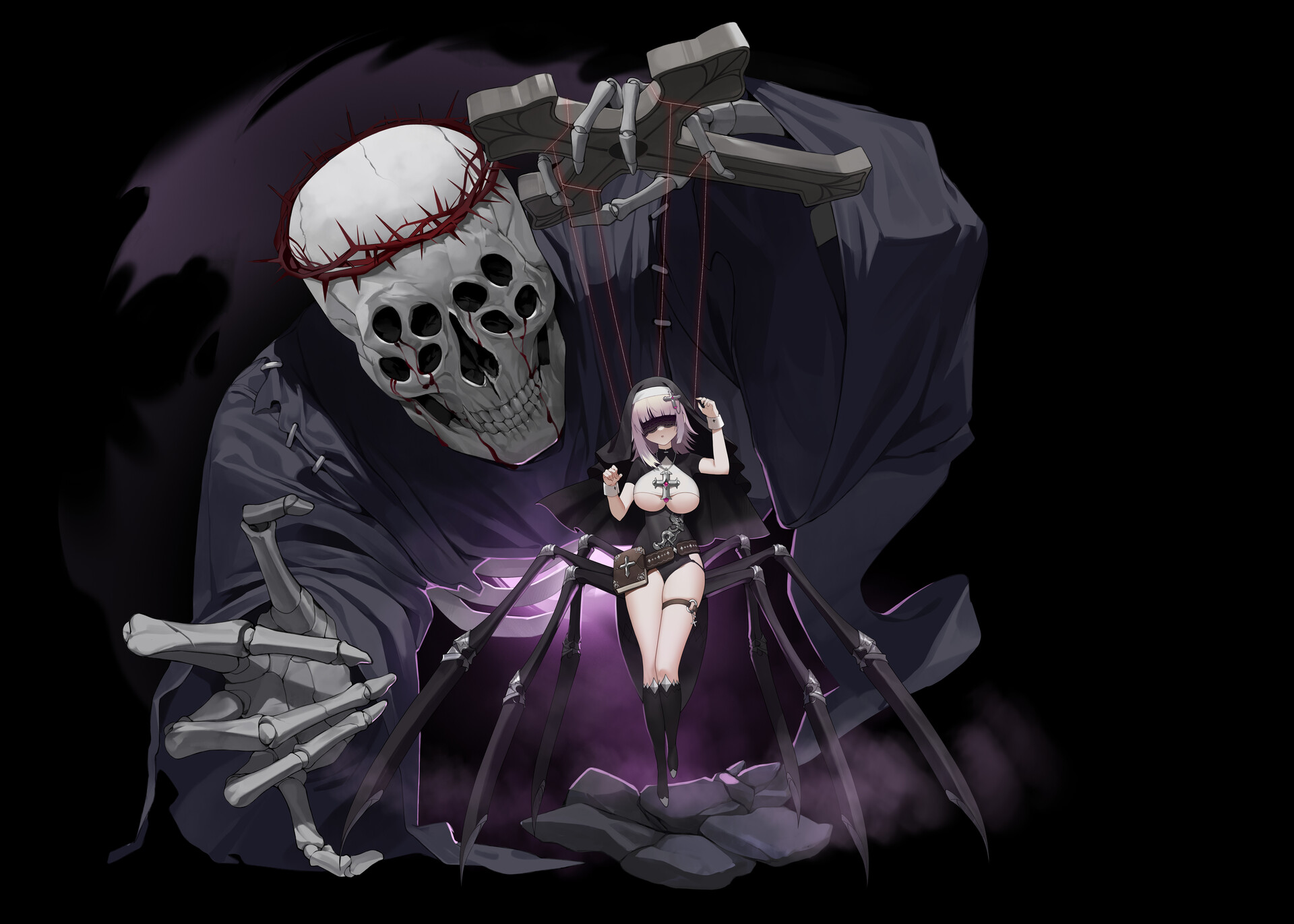 ArtStation - The puppet nun