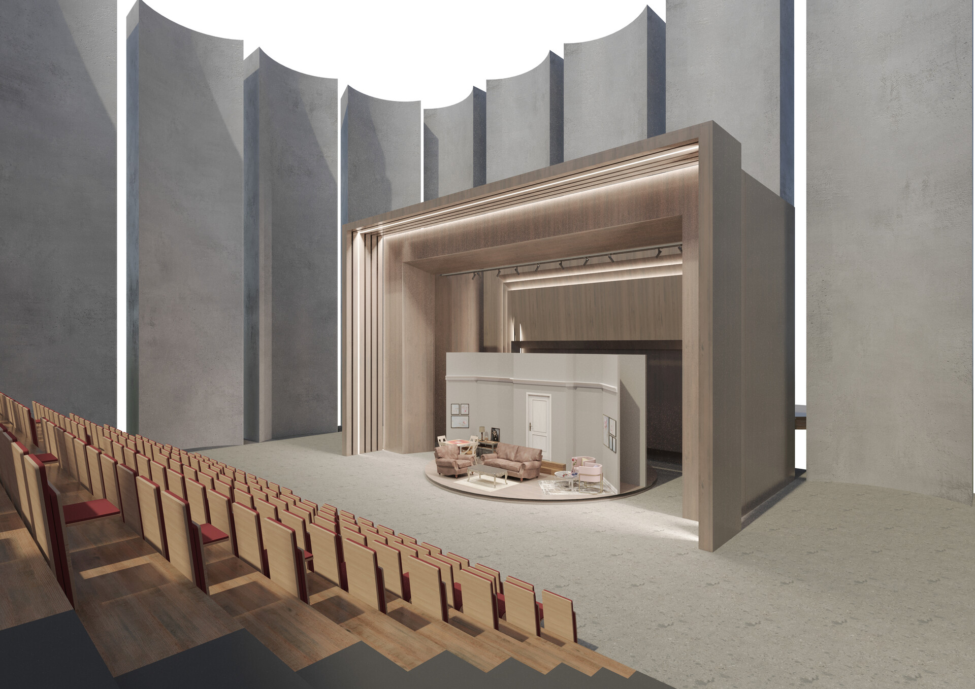 ArtStation - theater stage work