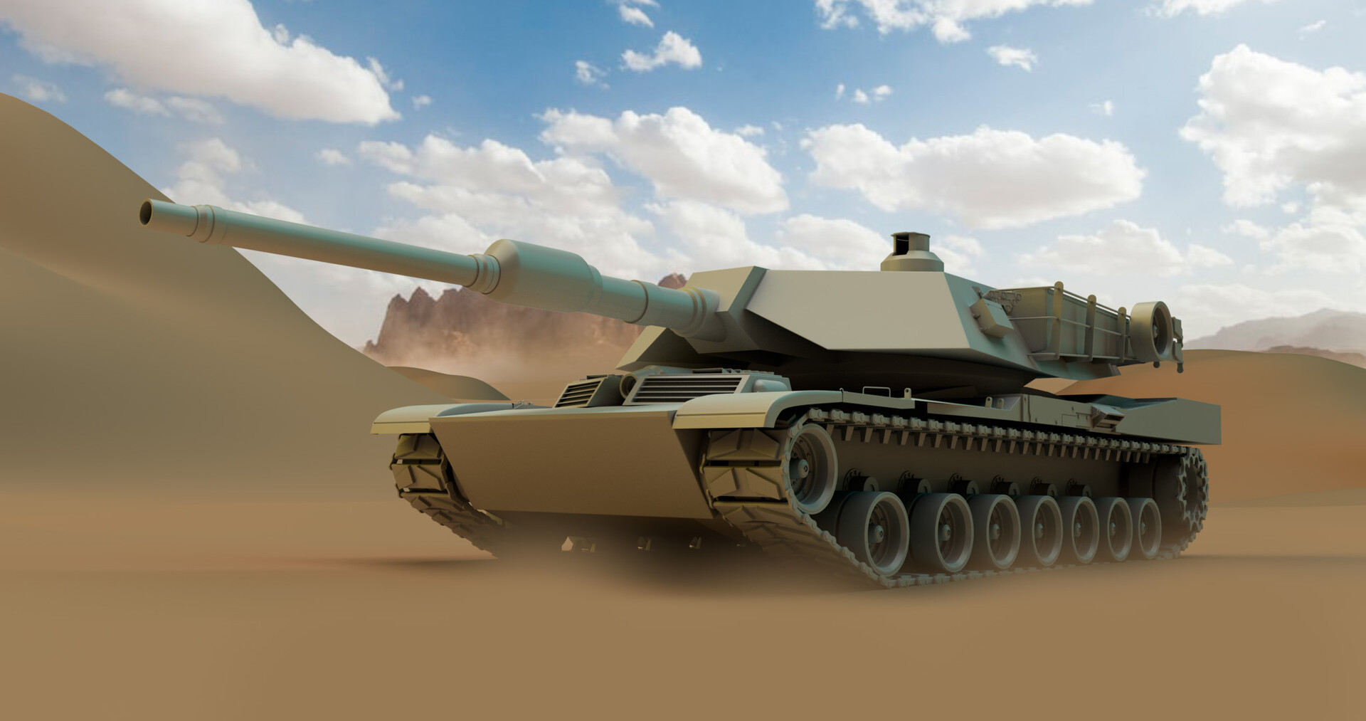 ArtStation - Army Tank Model