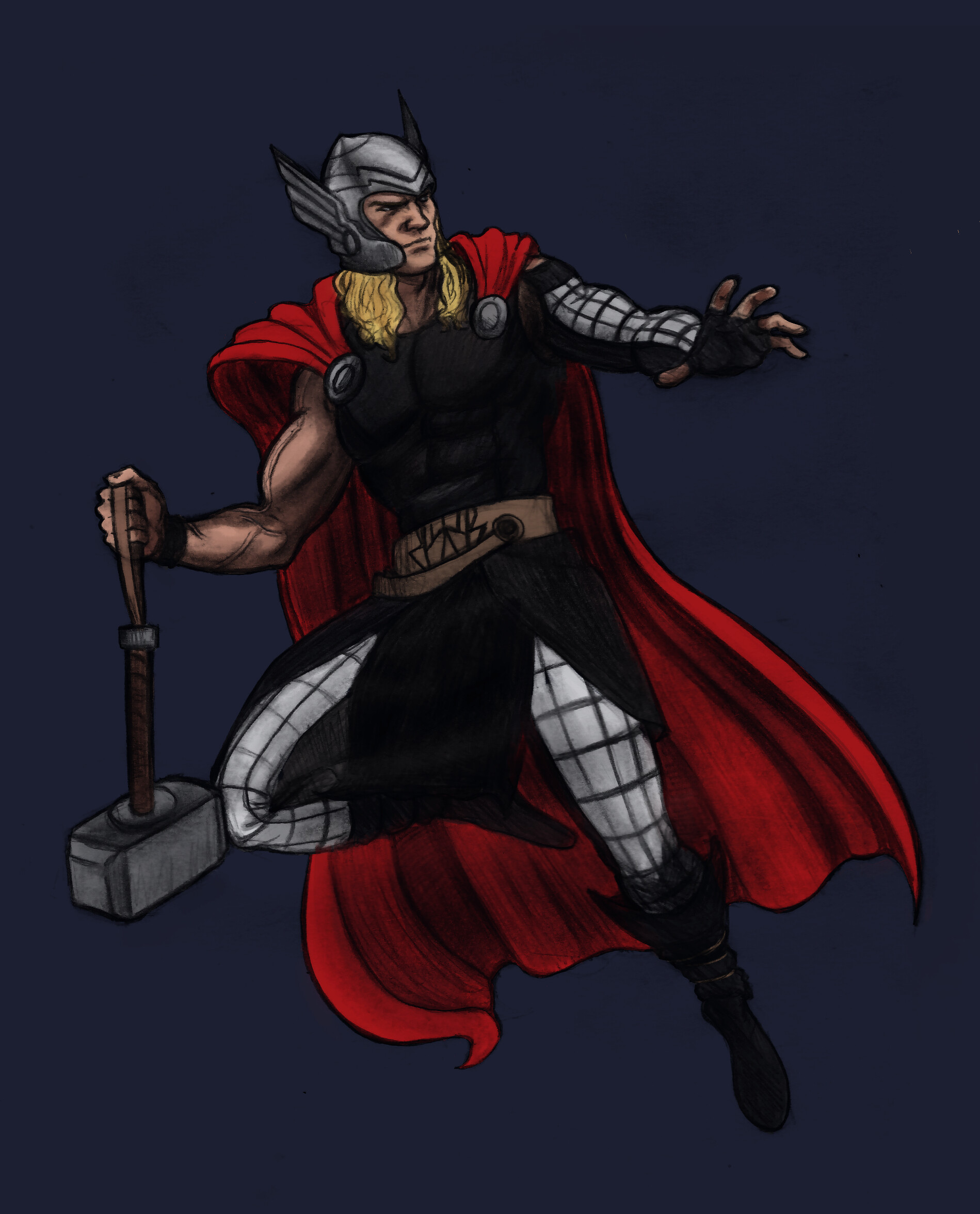 ArtStation - Thor Sketch