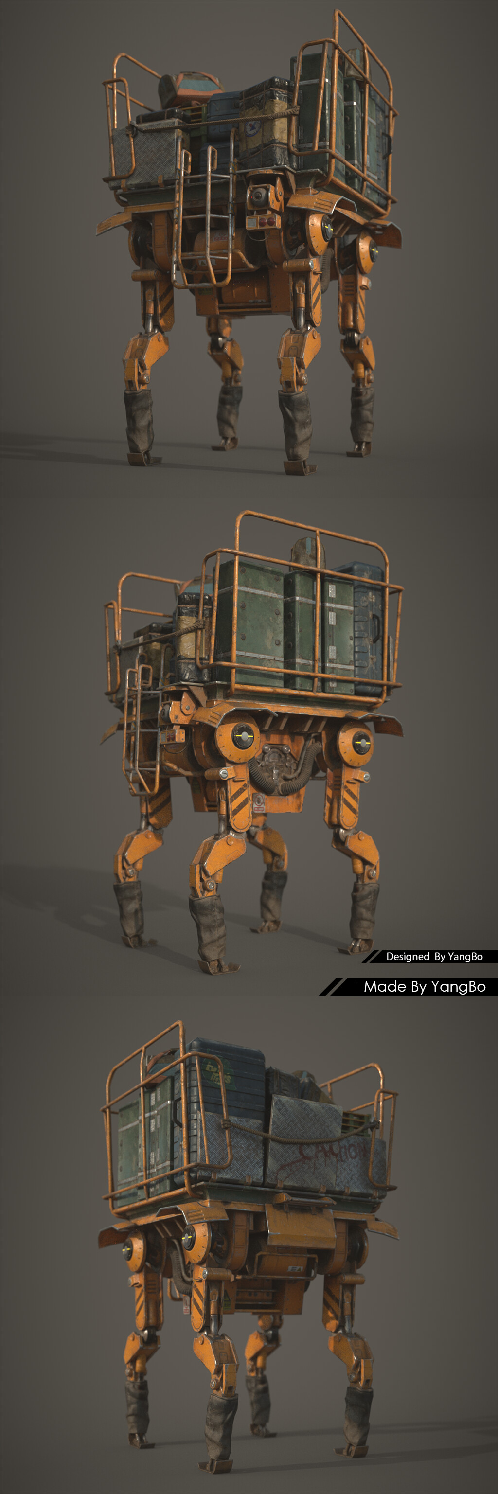 ArtStation - cyber handling automachine