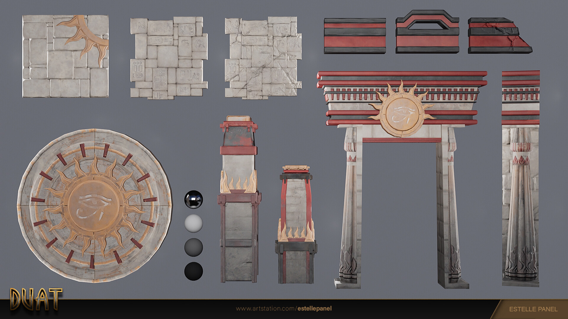 Estelle Panel 💡 - UE5 Duat - Diploma project