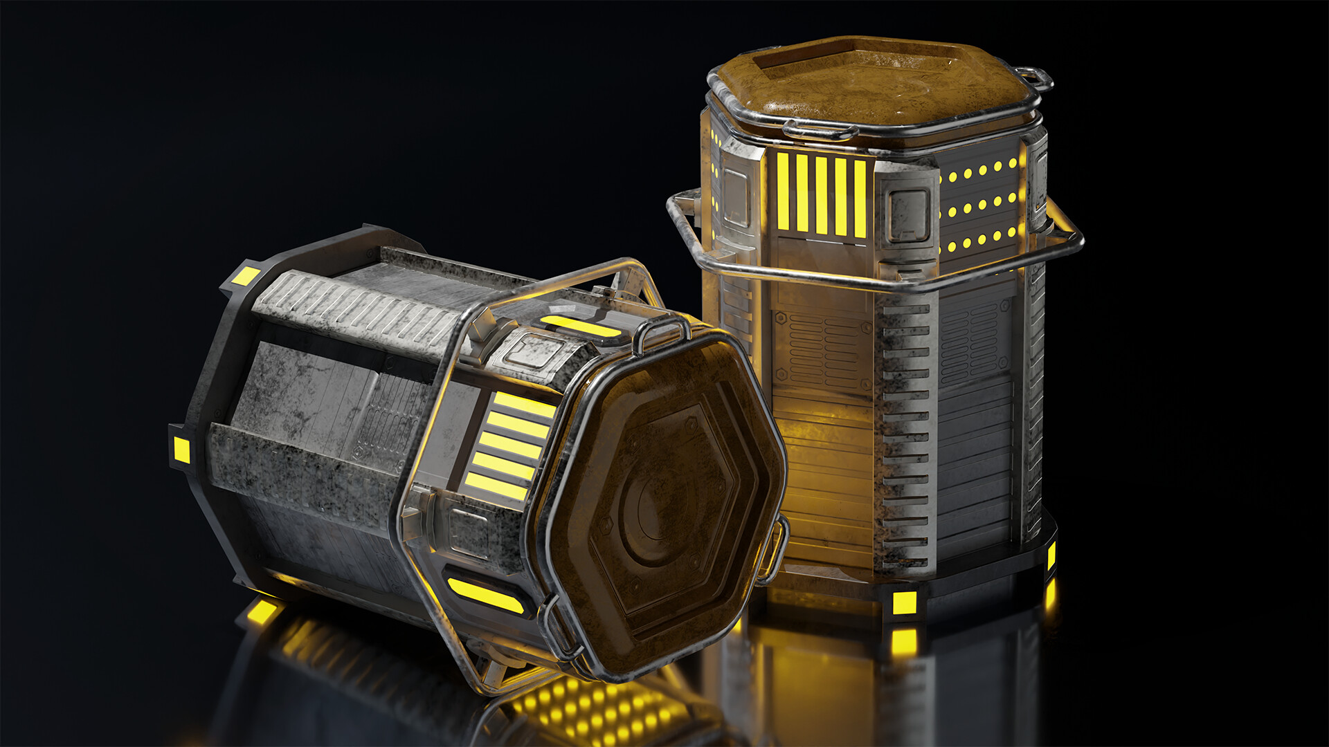 ArtStation - SciFi Container