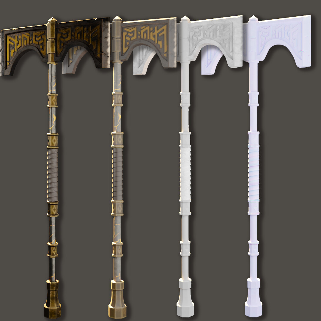 Davide Beccani - Dwarven Axe