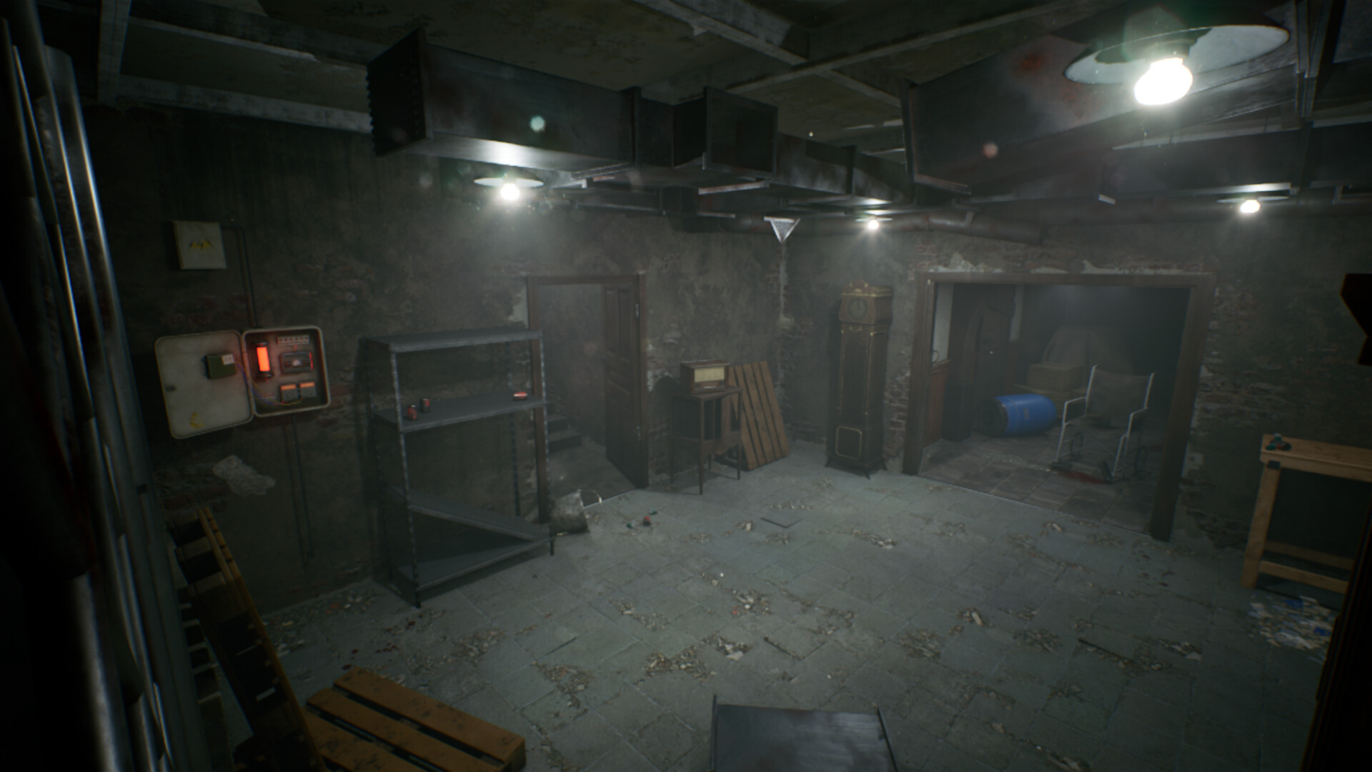 Hugo Dupuy - Abandoned Basement - Environment