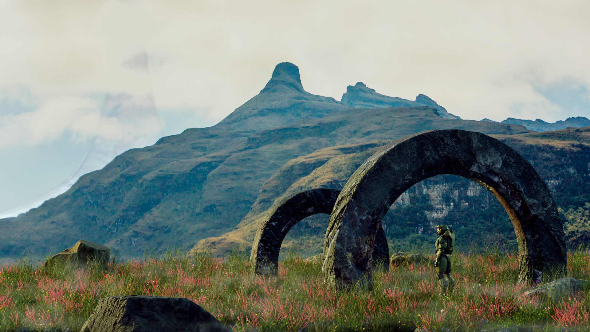 ArtStation - Halo Matte Painting