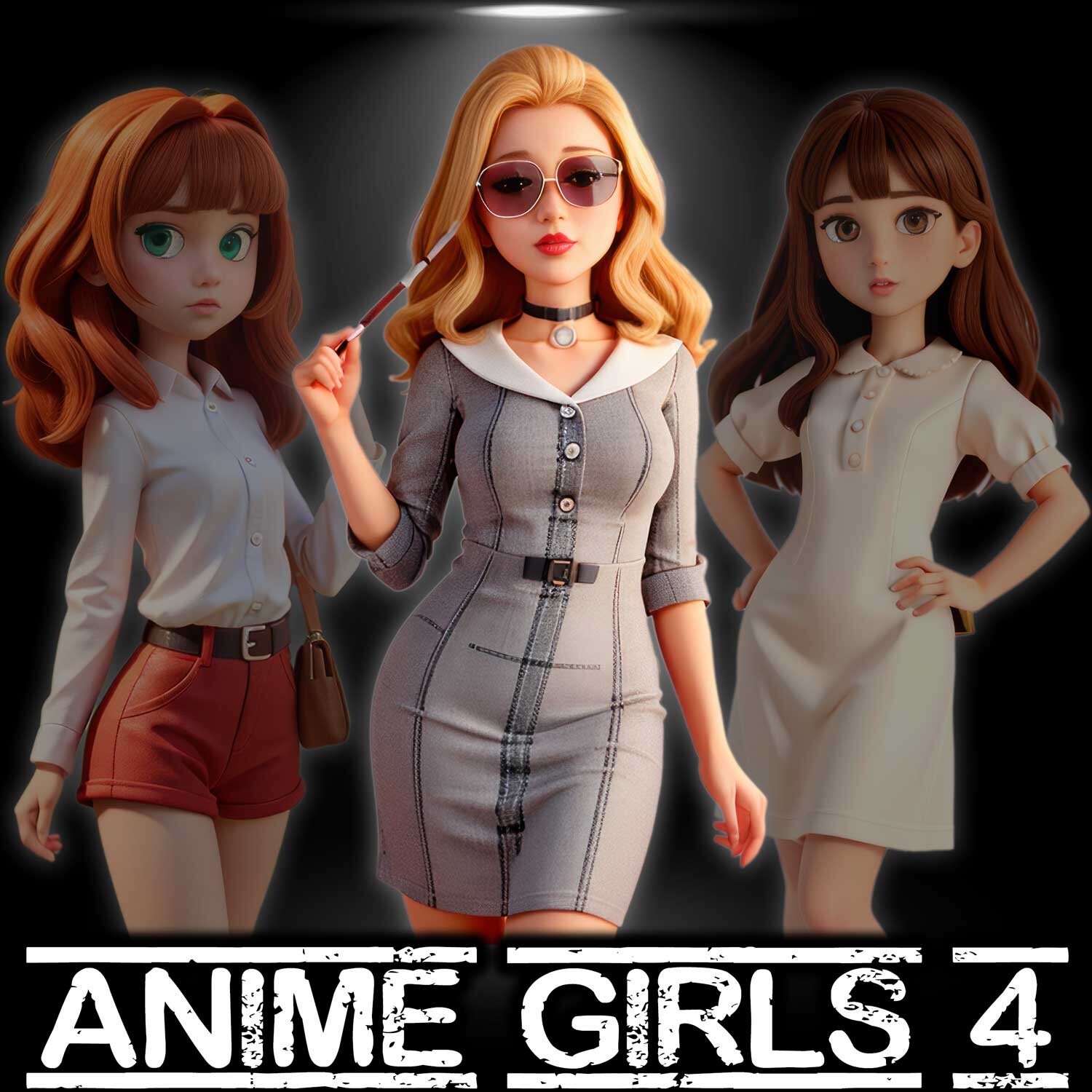 ArtStation - 270+ Anime Girls Images Reference Pack - 4K Resolution - V.04