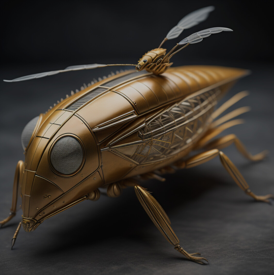 ArtStation - insect spaceships