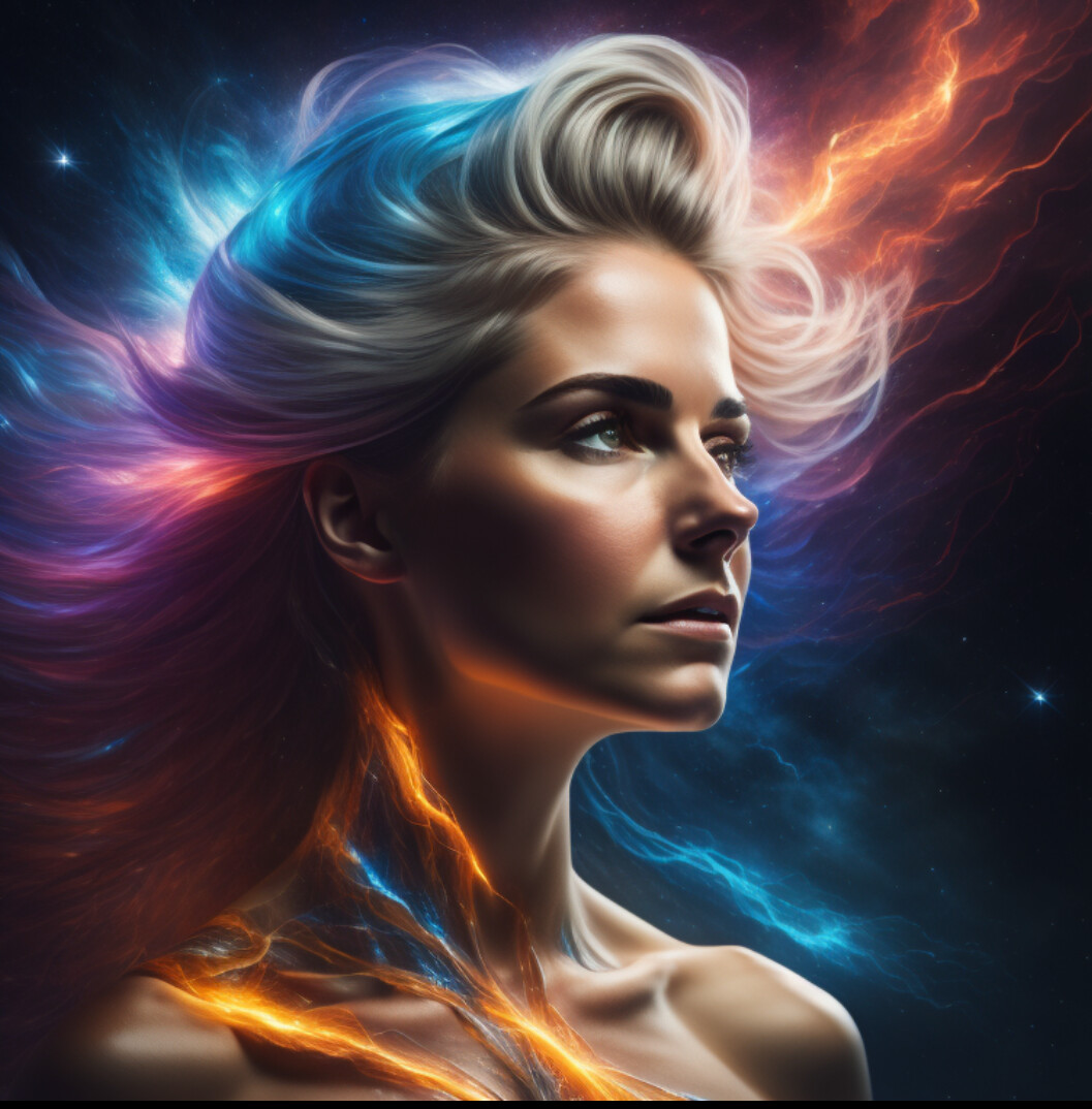 ArtStation - Cosmic woman