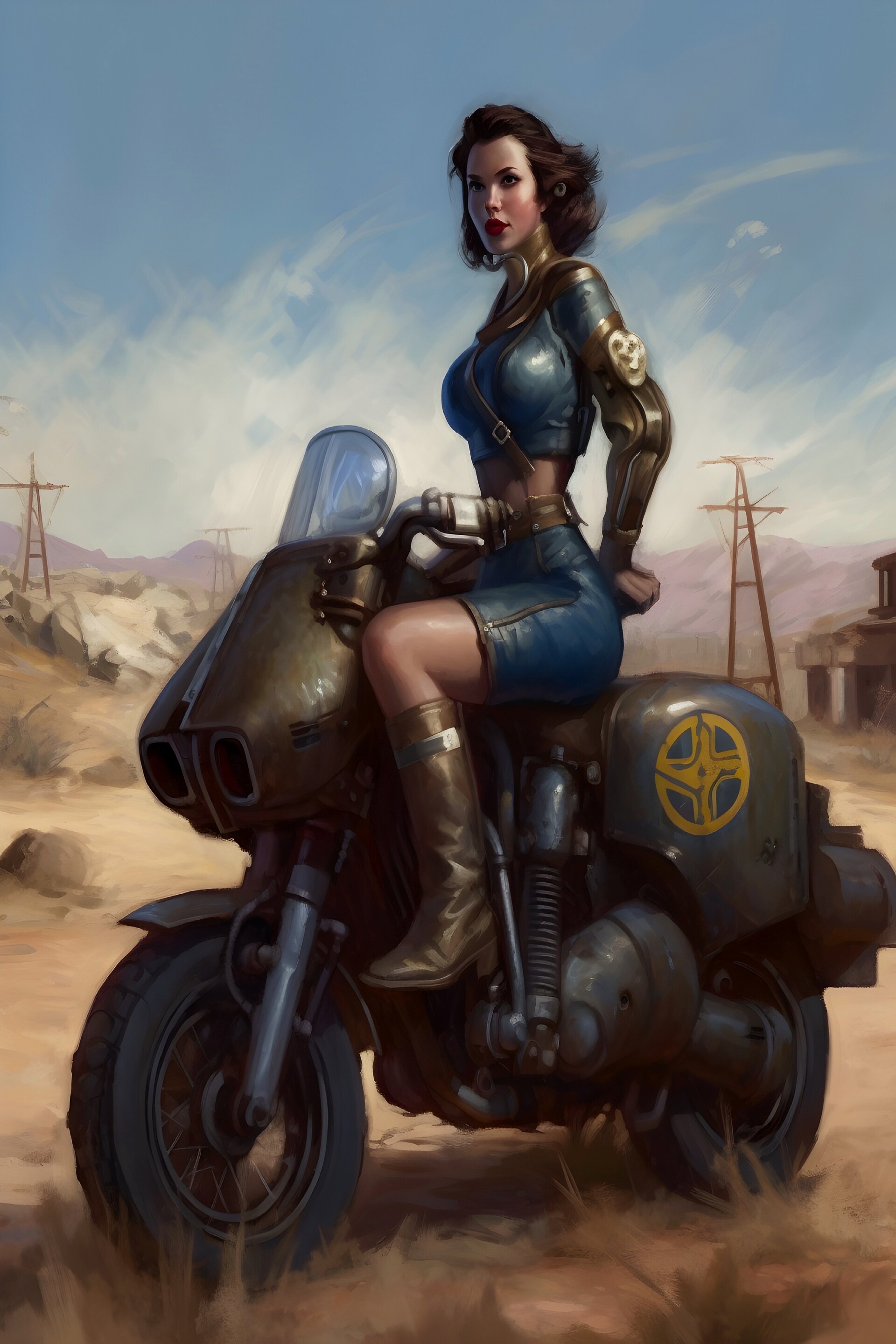 ArtStation - Fallout Fran