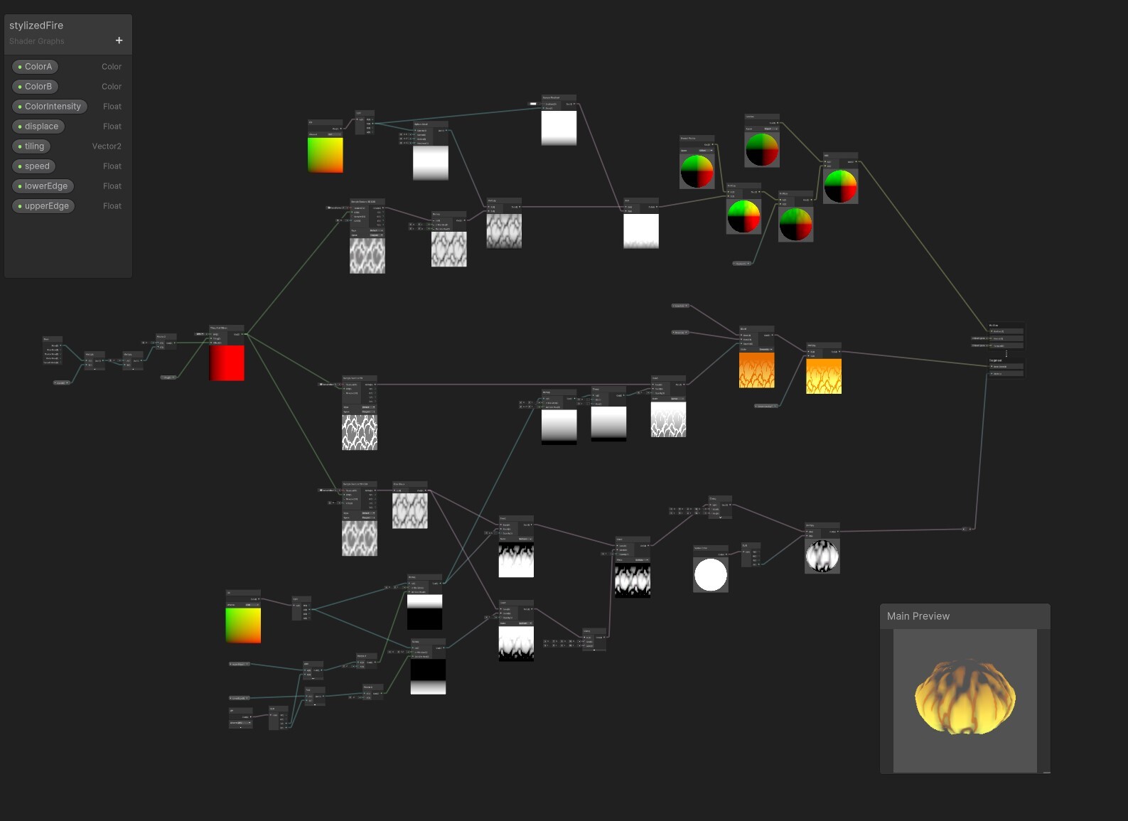 nello fontani - Stylized meteor fireball vfx