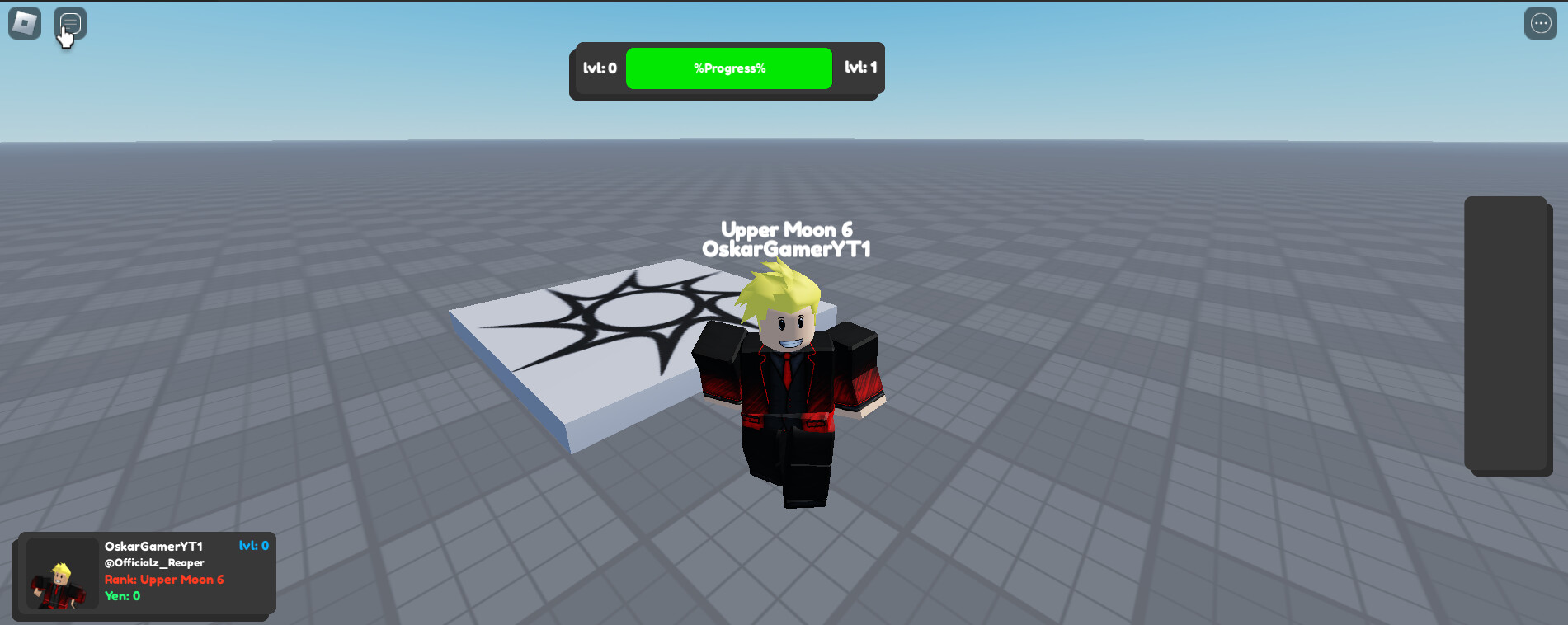 ArtStation - Rpg Gui for roblox Game
