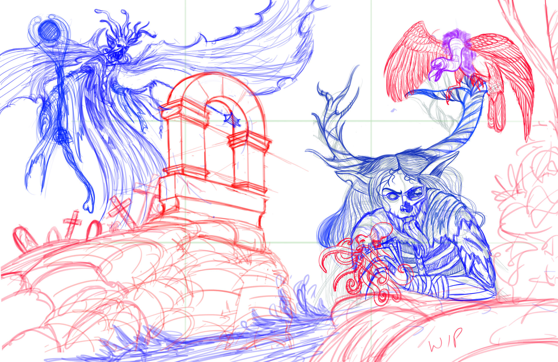 ArtStation - Devils Land Concept Art