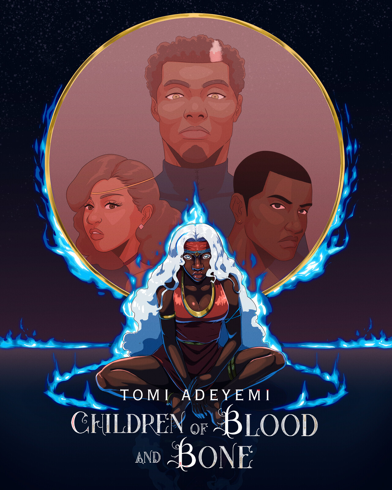 Rae Groover - Children of Blood and Bone Cover: Fan Art