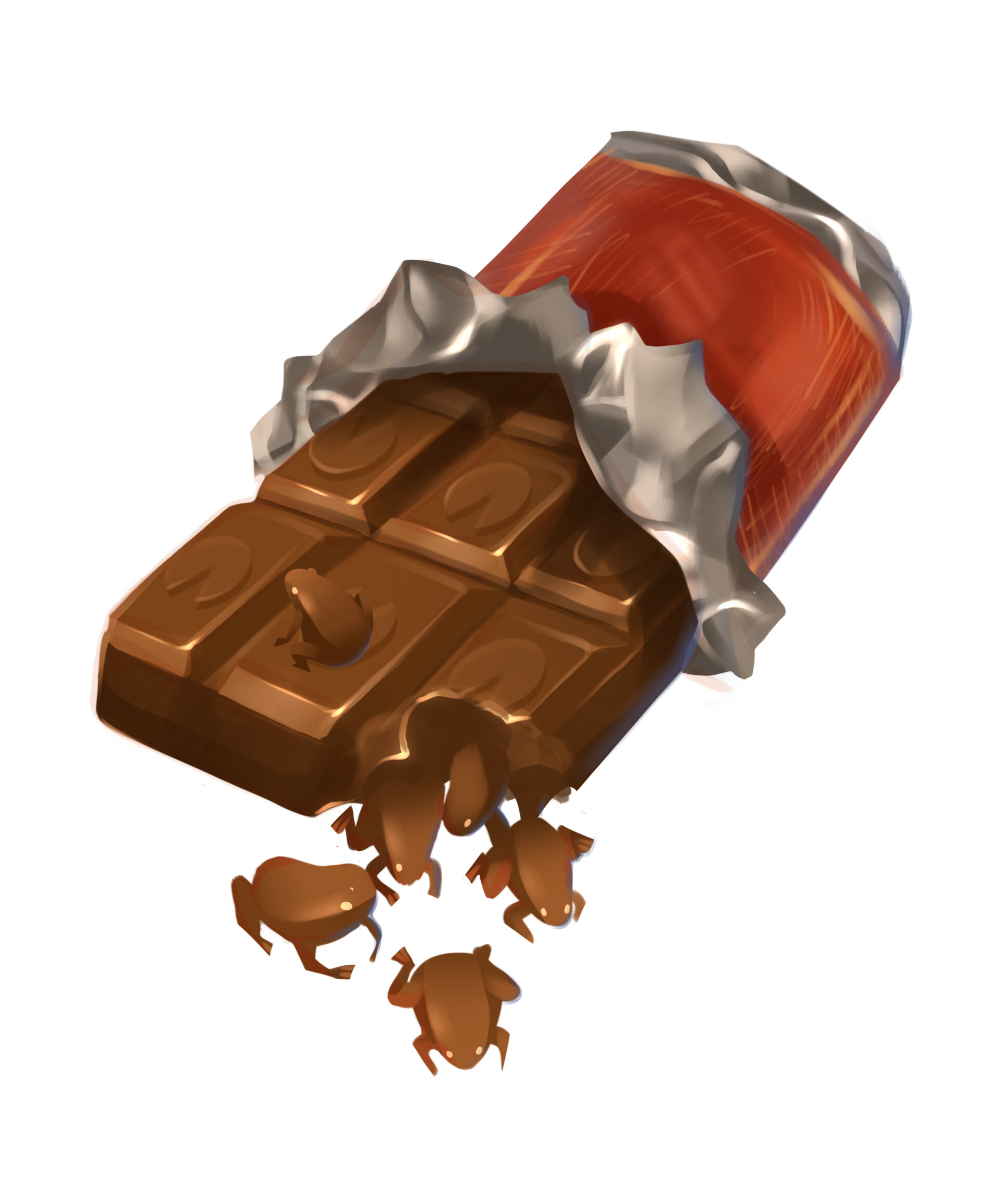 ArtStation - Chocolate Froggies