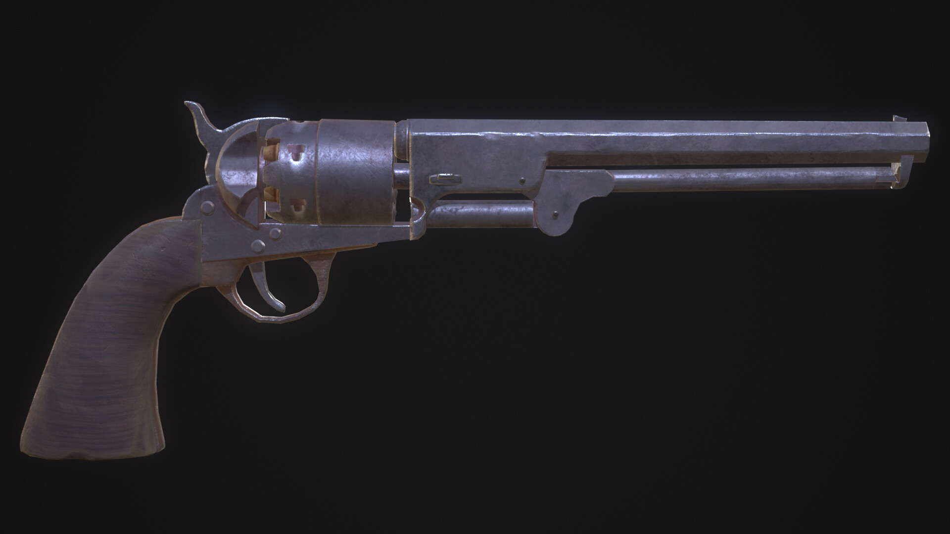 Joshua Earle Strother - Civil war revolver (YANKEE PART 2)