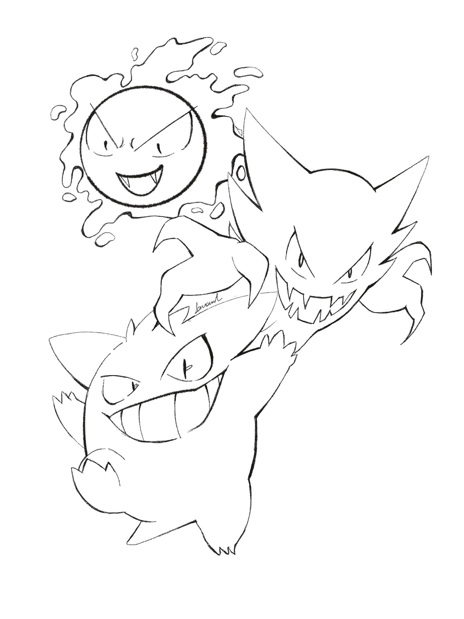 ArtStation - Pokemon wallpaper commission