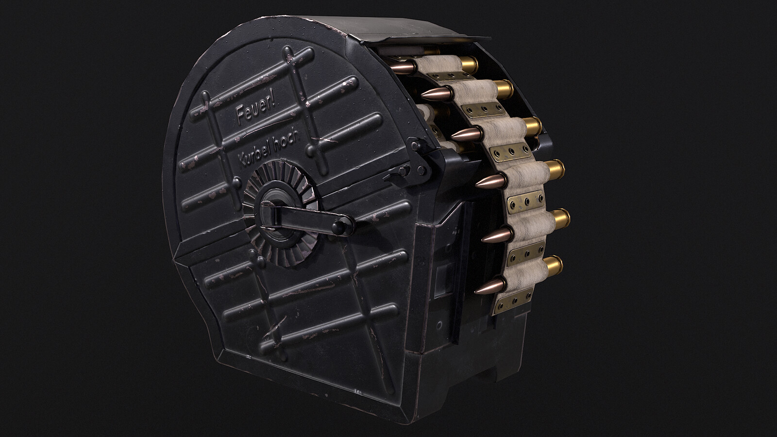 Barış Marangoz - Mg08/15 Machine Gun Drum Magazine