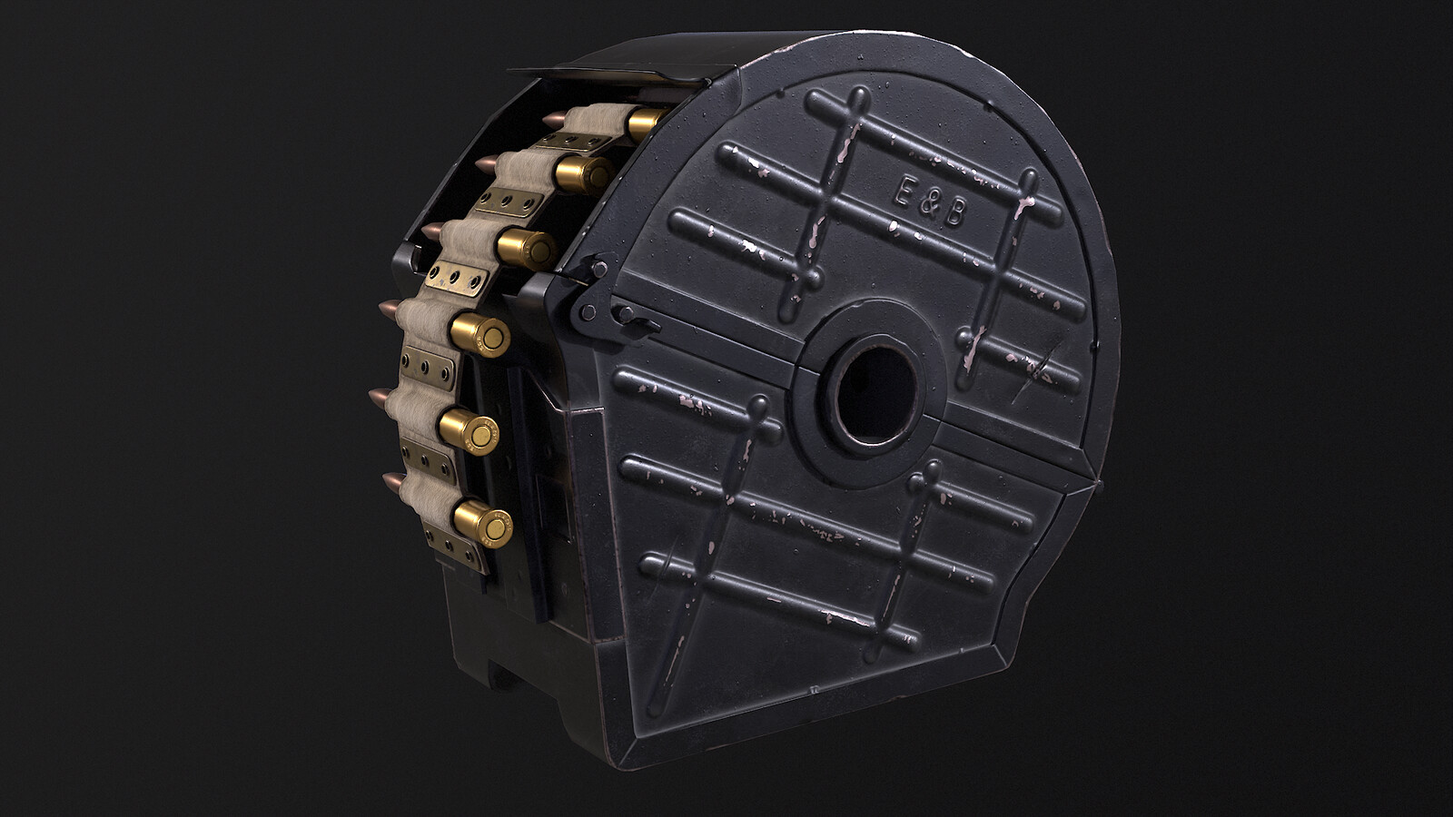 Barış Marangoz - Mg08/15 Machine Gun Drum Magazine