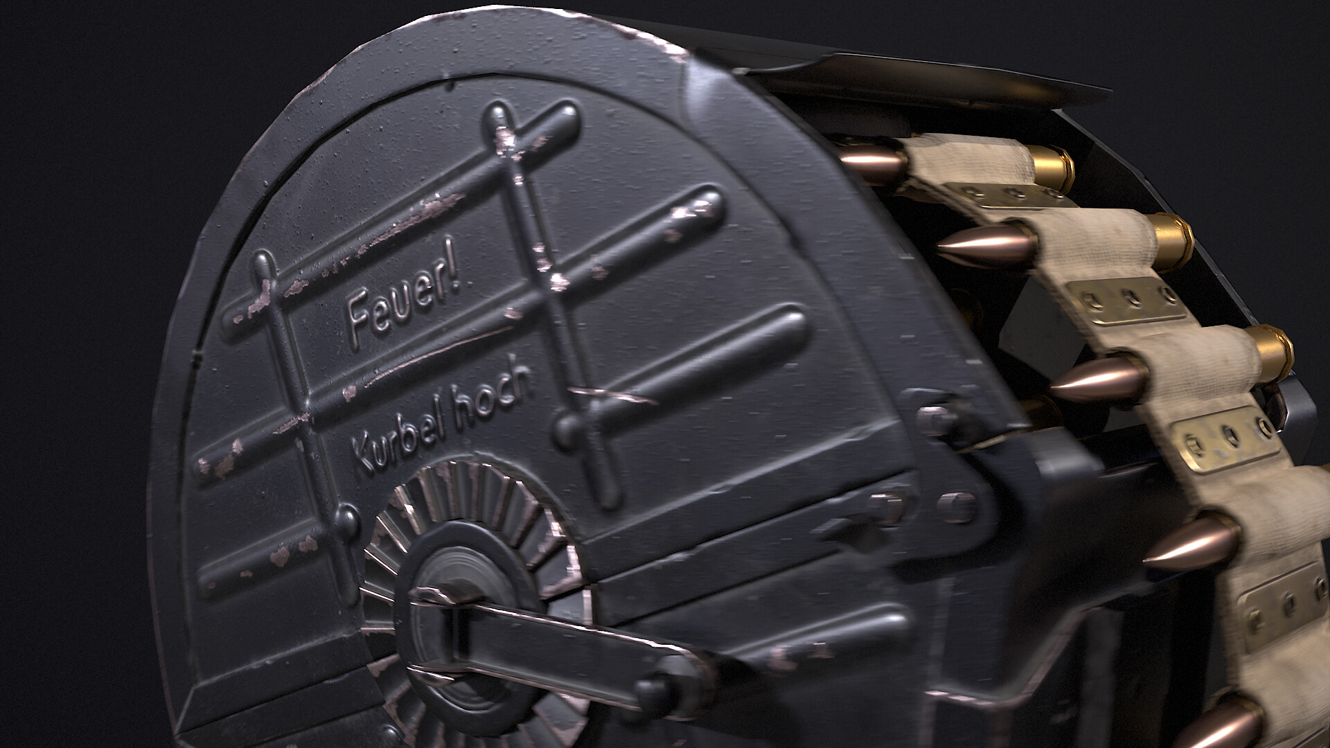 Barış Marangoz - Mg08/15 Machine Gun Drum Magazine