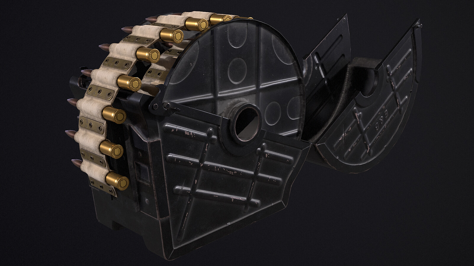 Barış Marangoz - Mg08/15 Machine Gun Drum Magazine