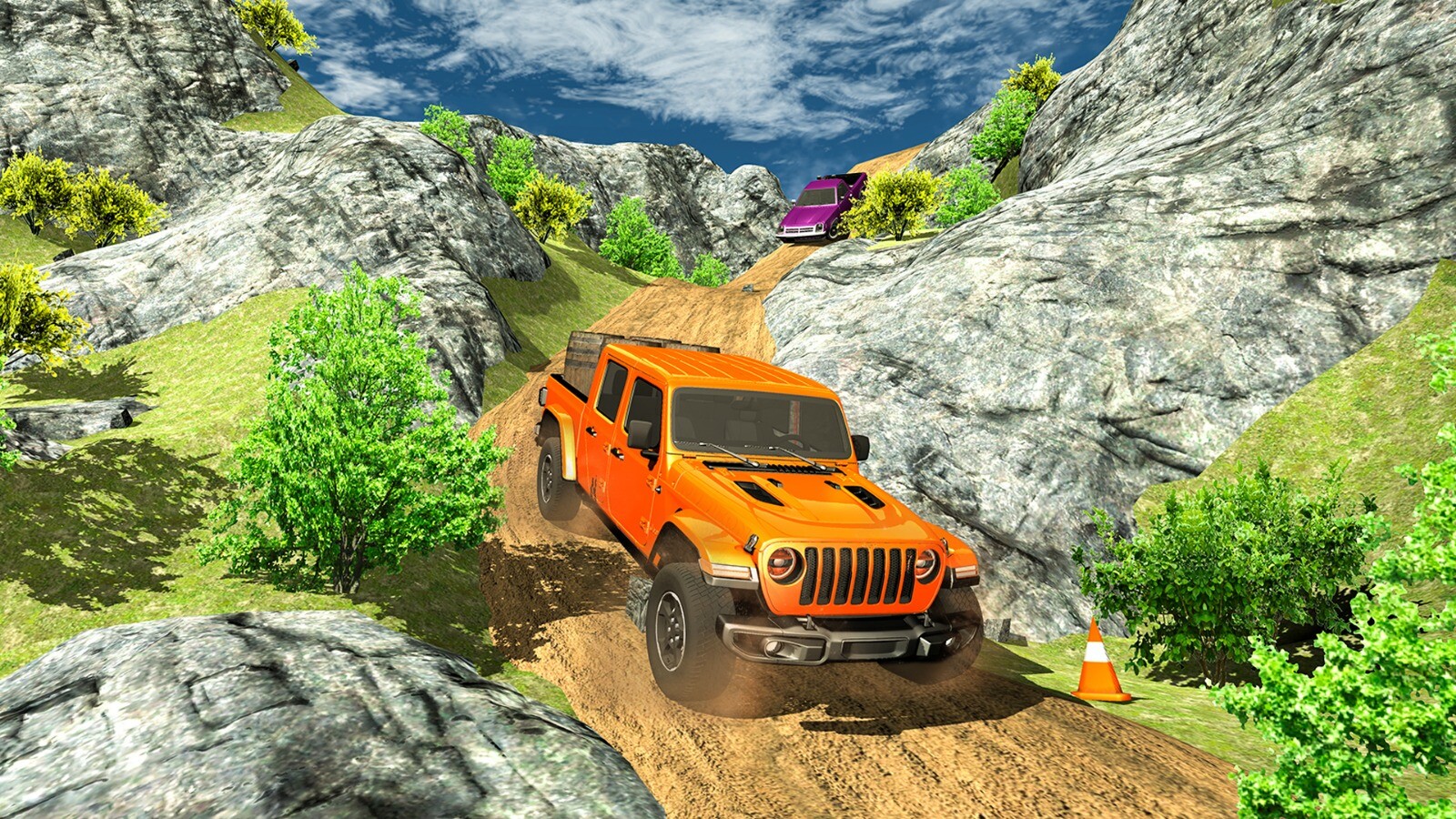 ArtStation - Offroad Jeep Driving Simulator