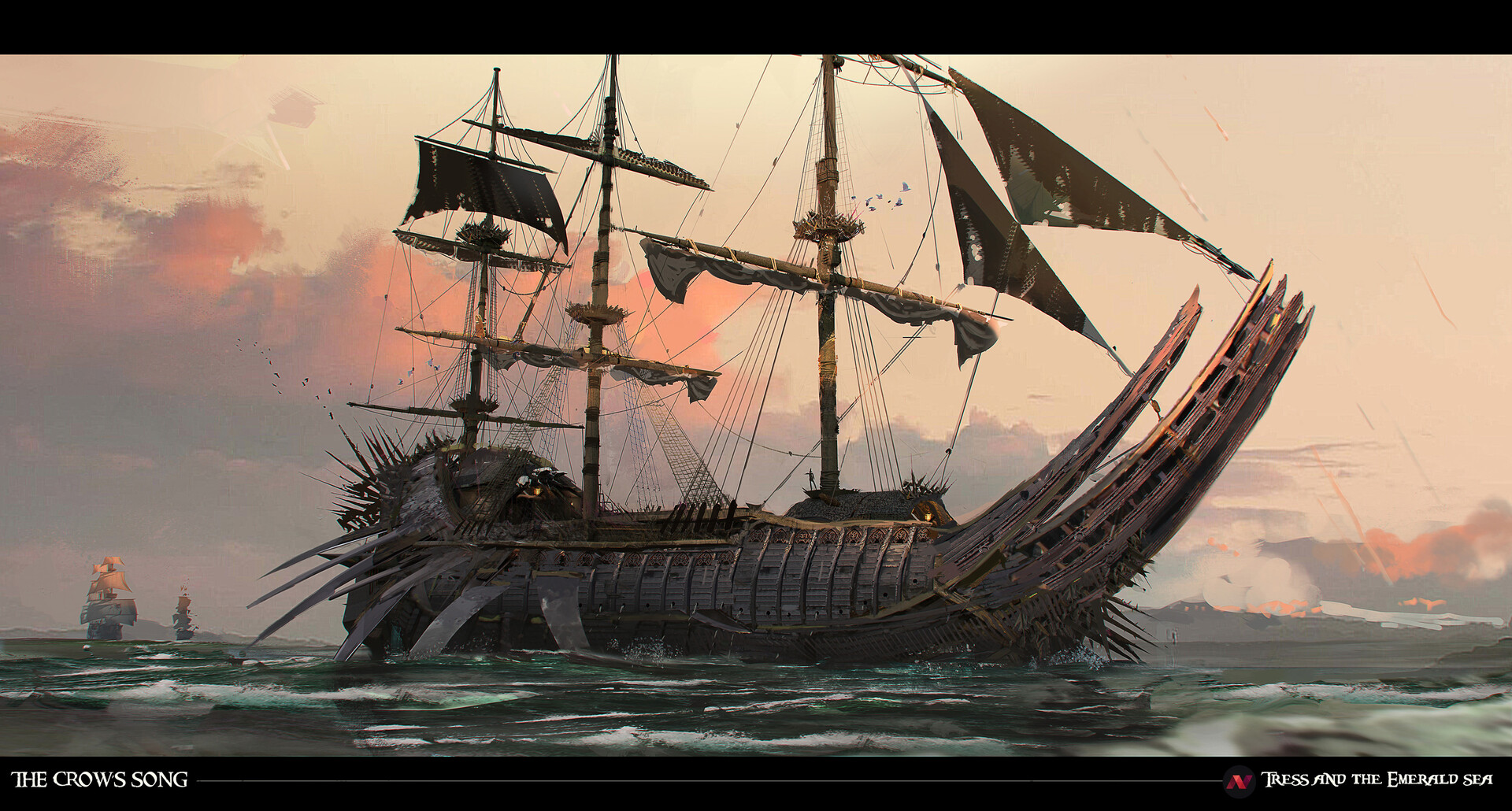 ArtStation - Tress and the Emerald Sea - The Crow Song - PART 02