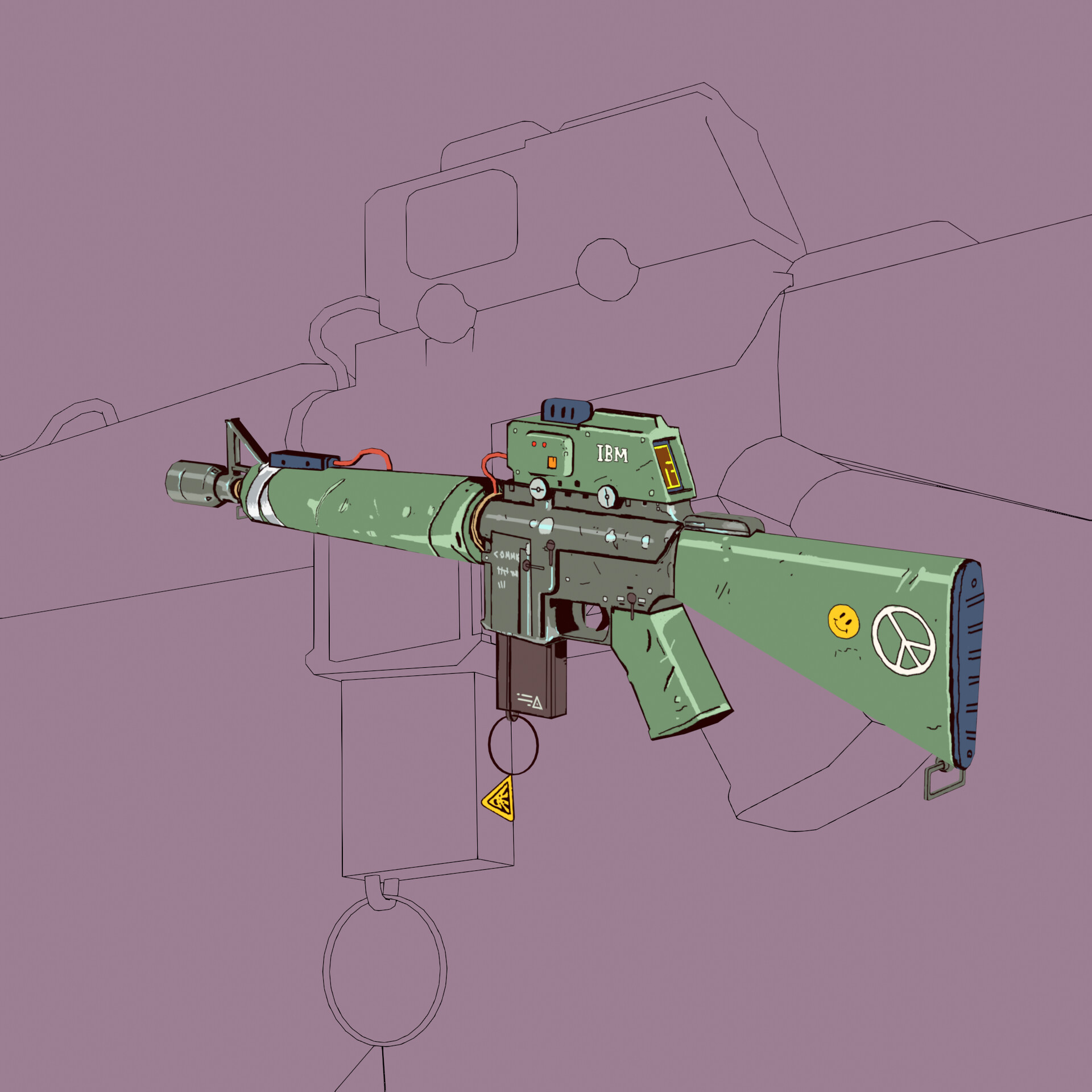 ArtStation - Fernando Correa's Rolling Thunder