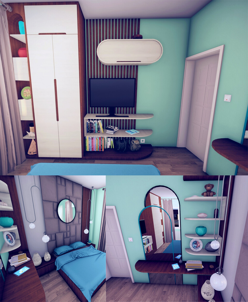 ArtStation - 3D Room commissions