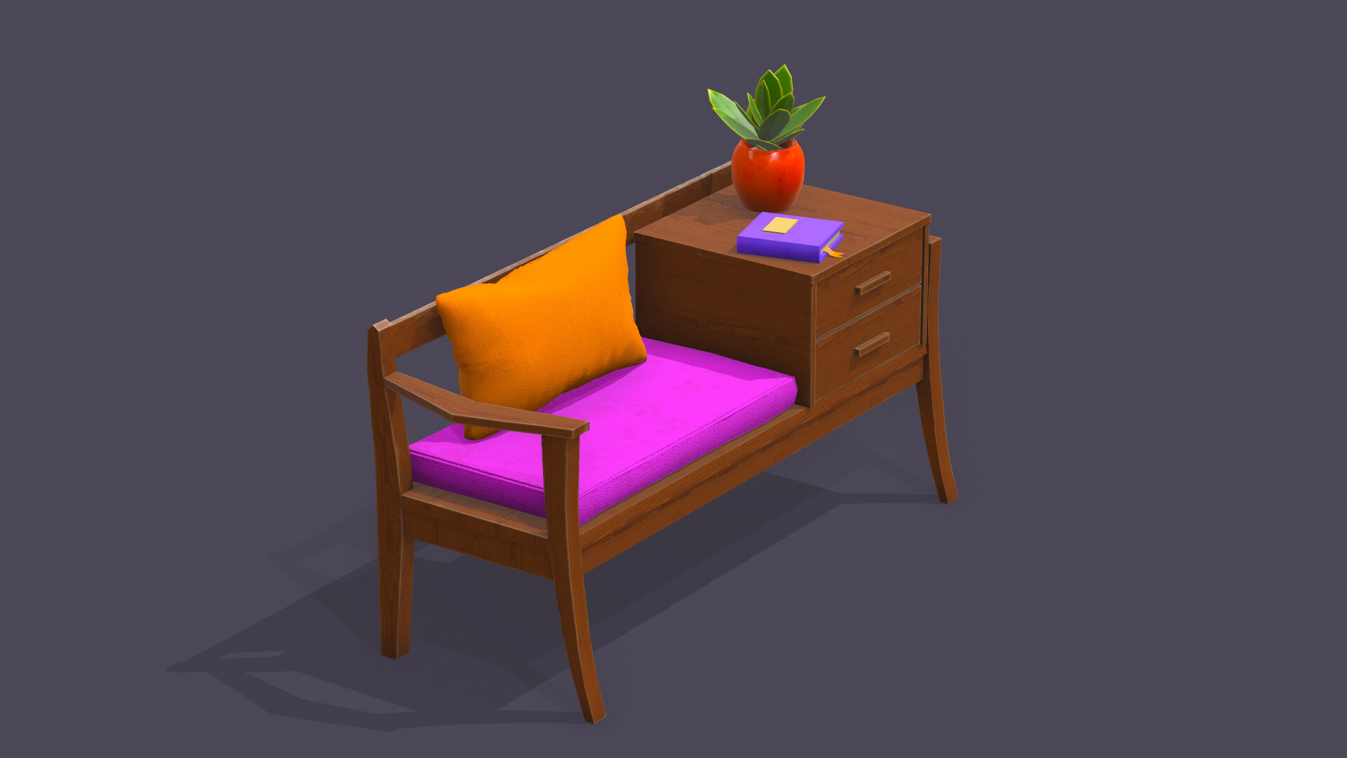 ArtStation - Vintage Chair