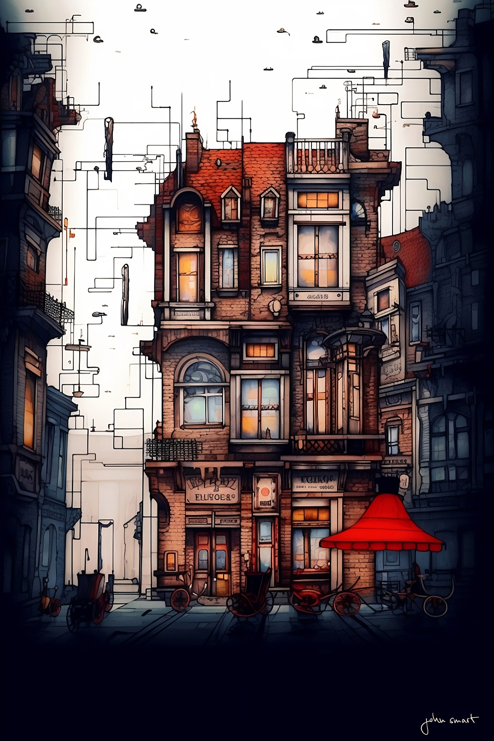 ArtStation - digital ist besser by john smart 2023