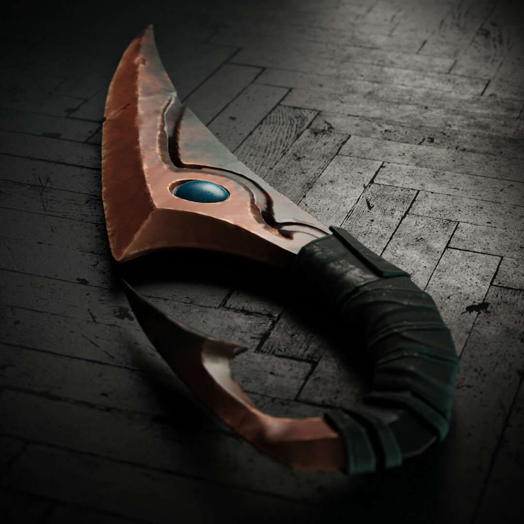 ArtStation - Stylized_Dagger