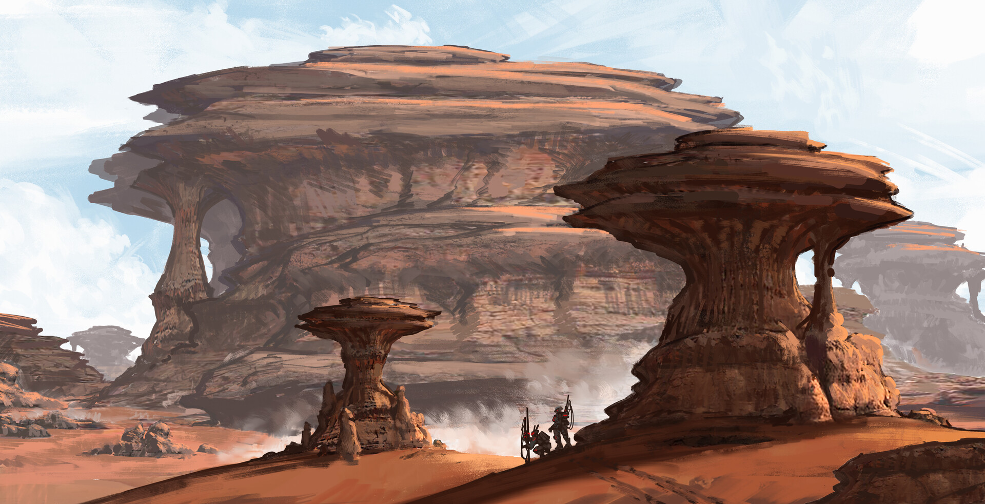 ArtStation - Alien Desert