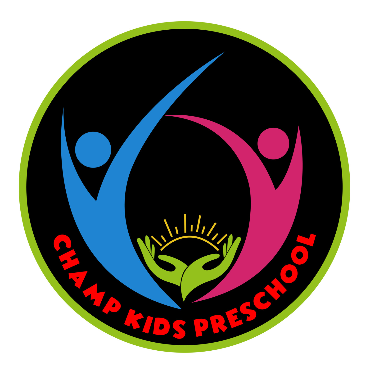 Rimjhim Das - Logo, Banner, Leaflet design Champ kids preschool