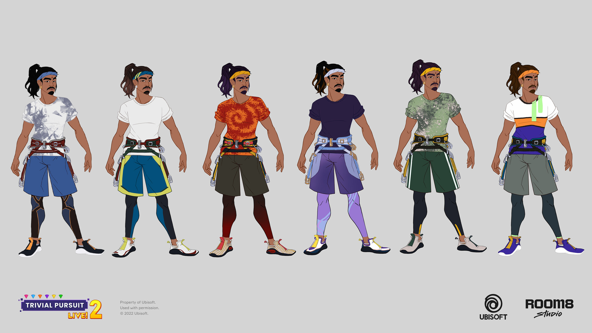 Room 8 Studio - Portfolio - Hartaj Tharu (Trivial Pursuit Live! 2)