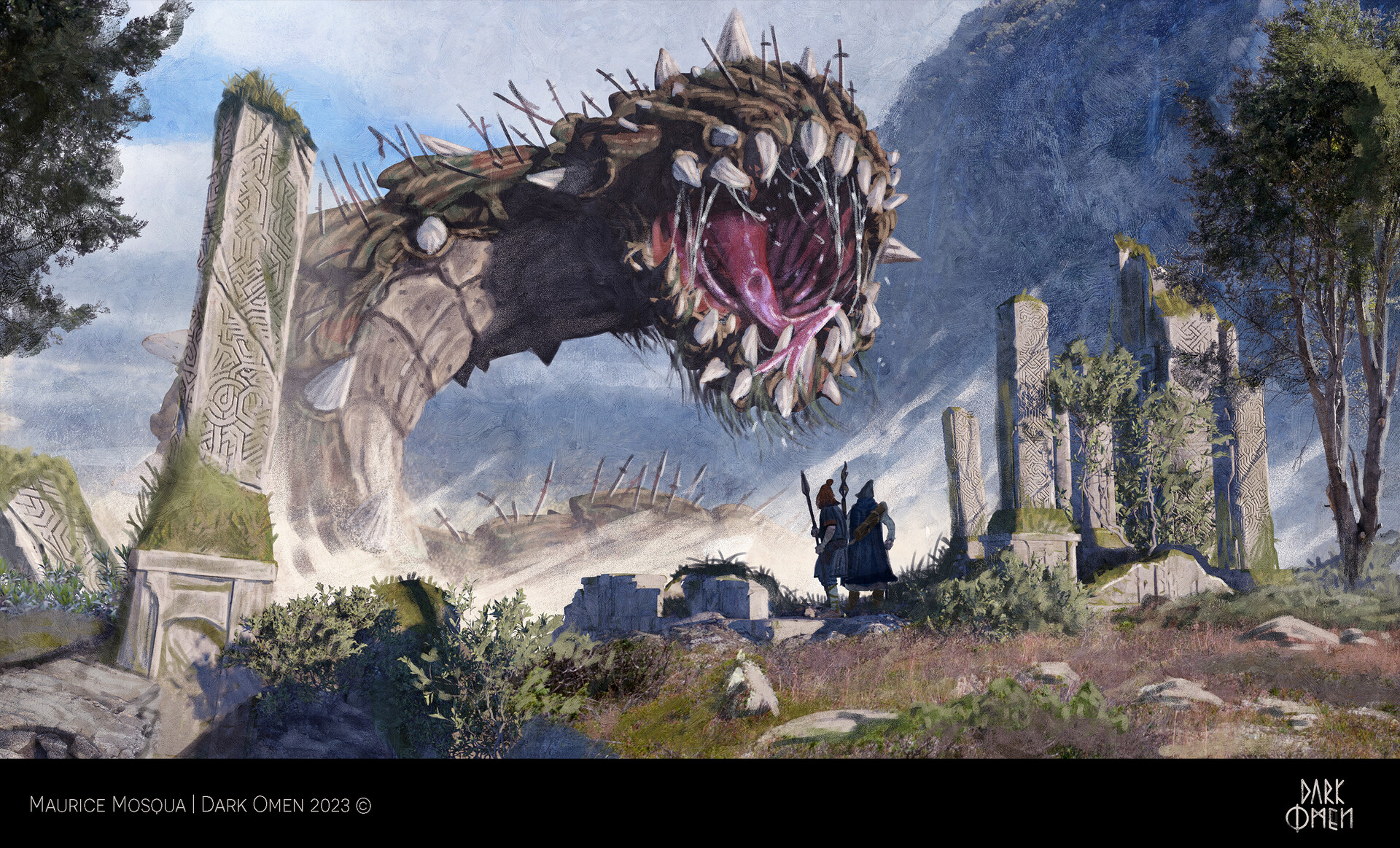 Maurice Mosqua - DARK OMEN - Artworks Part VI