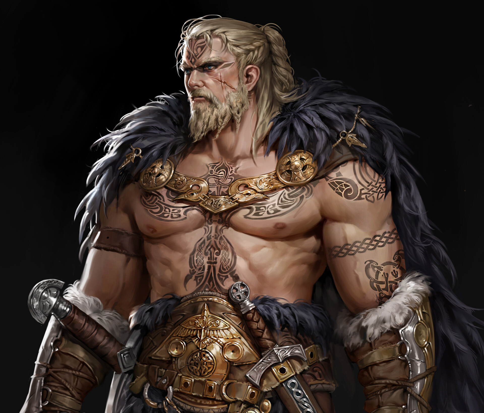 Cool Viking Warrior Drawings