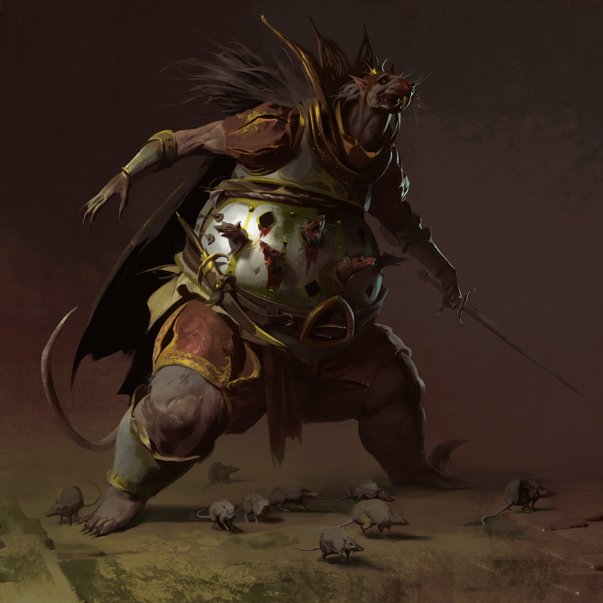 ArtStation - Ratten King