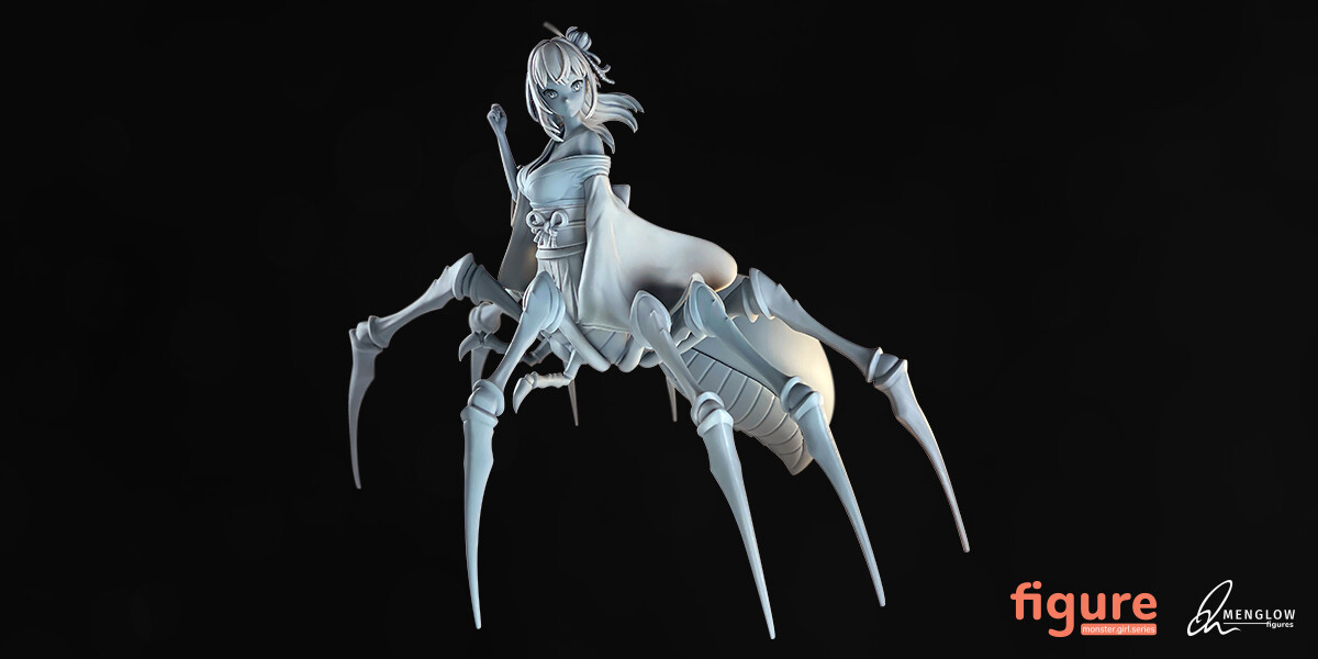 Meng Low - Figure | Monster Girl - Arachne